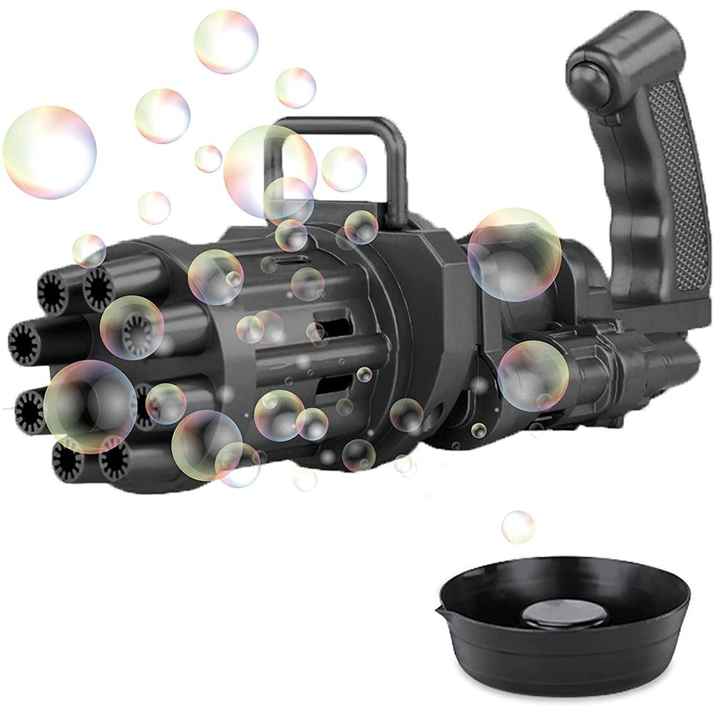 Bubble Gun Machine - Massive Bubble Gattler Toy gun With Bubble liquid ...