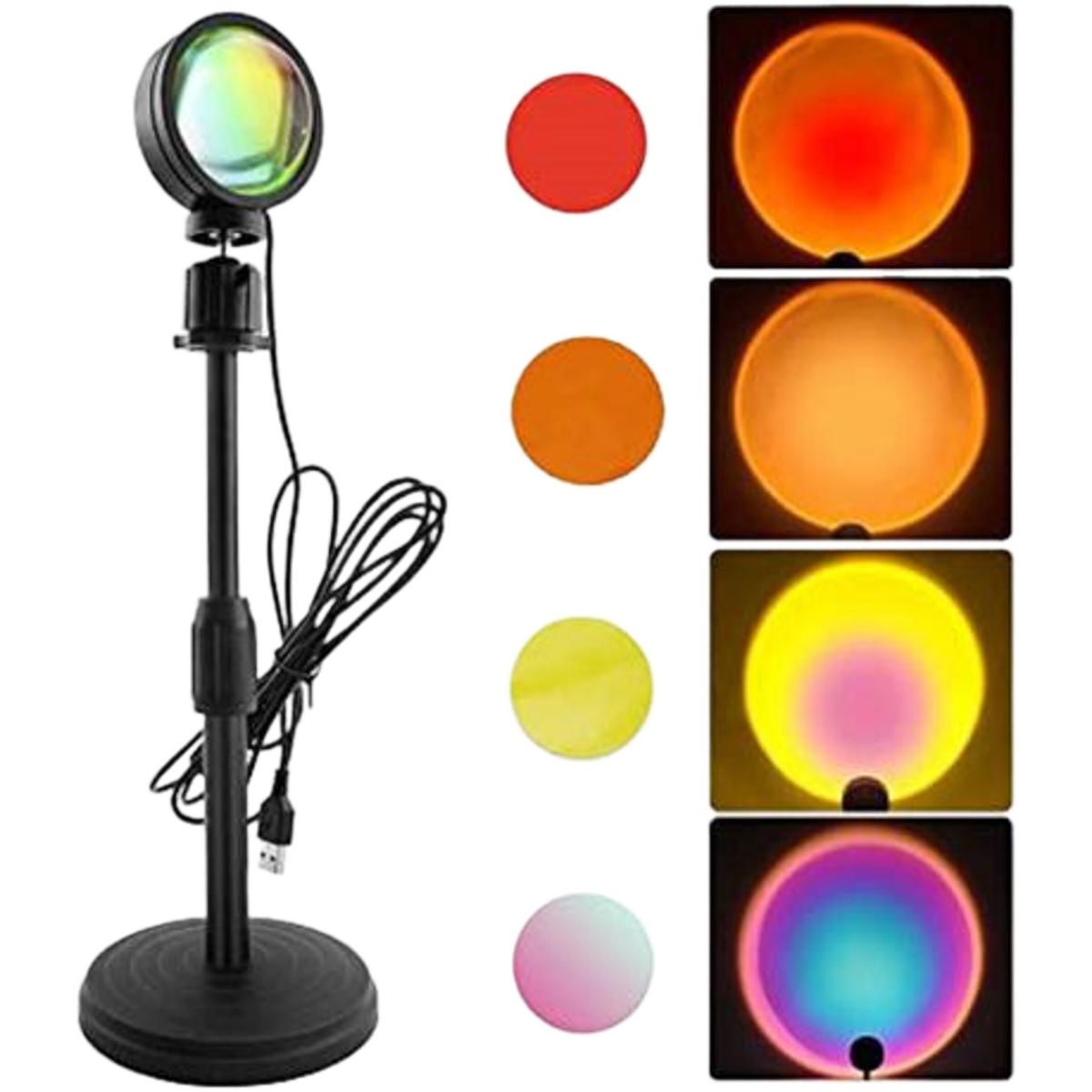 Sunset Led Projector Night Light Sunlight Projector Desk Lamp For ...