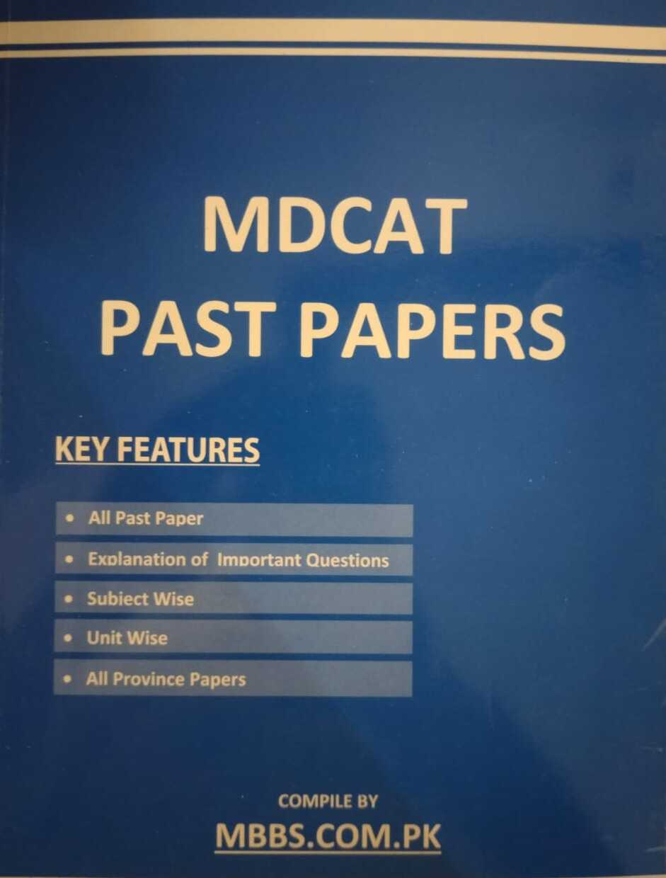 MDCAT Past Papers Unitwise (2008-2022) MDCAT UHS Papers | Daraz.pk