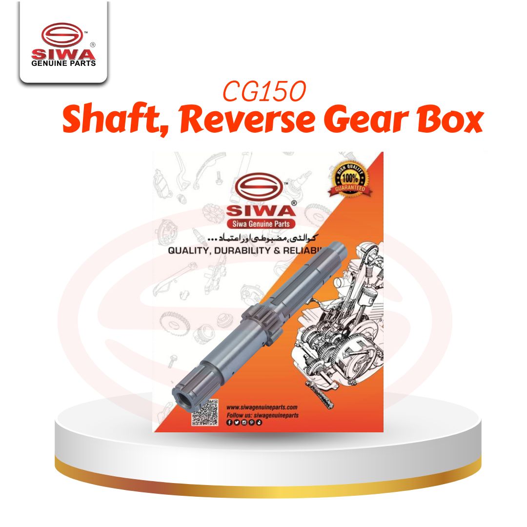 SIWA CG150CC Shaft , Reverse Gear Box For Loader Rickshaw And 150CC ...