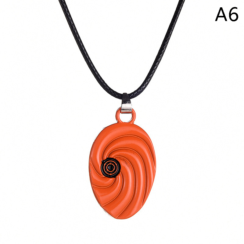 Anime Necklace Akatsuki Red Cloud Pendant Narutos Anime Cosplay ...
