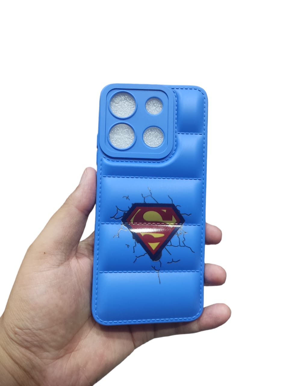 itel A05s Back Cover Soft Puffer Camera protection Phone Case | Daraz.pk