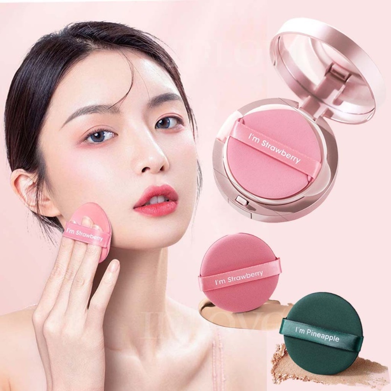 7Pcs/Box Round/ Water Drop Shape Powder Puff Face Cosmetic Makeup Puff ...