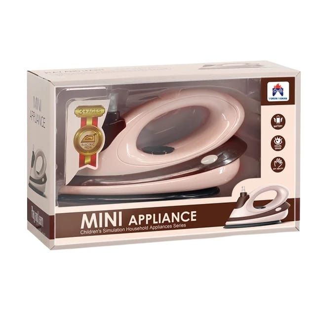 BATTERY OPERATED IRON WITH WATER ROTATION OPTION FOR KIDS | Daraz.pk