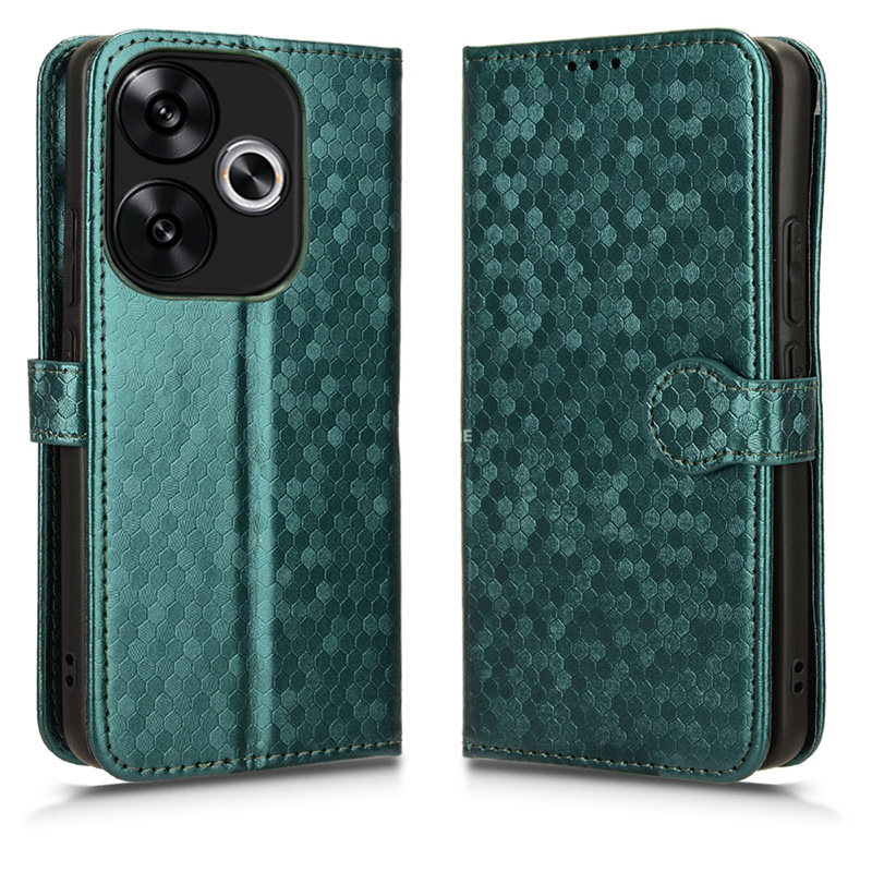 Vantime for Xiaomi Poco F6 5G PU Leather Wallet Case Polka Dots Card ...