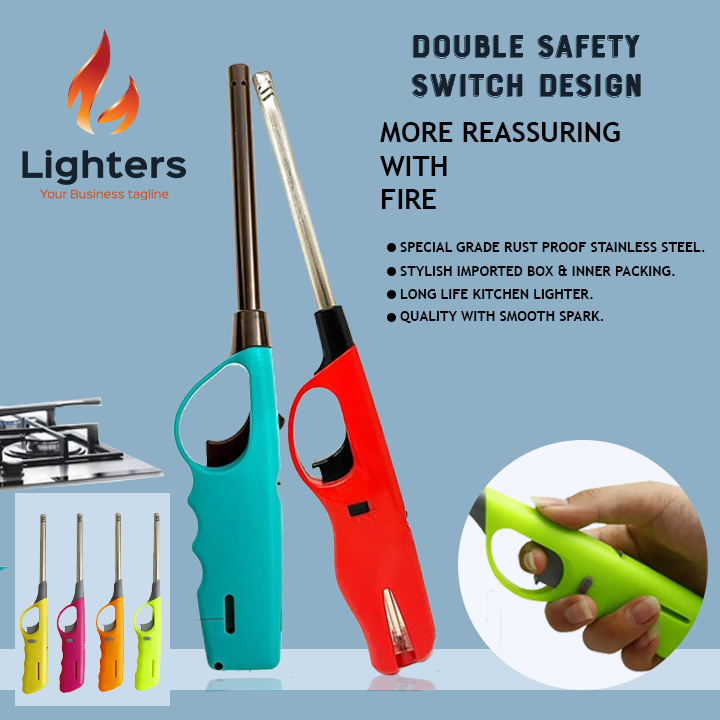 4 pcs Lighter Electronic Ignition Gas Stove Natural Gas Kitchen ...