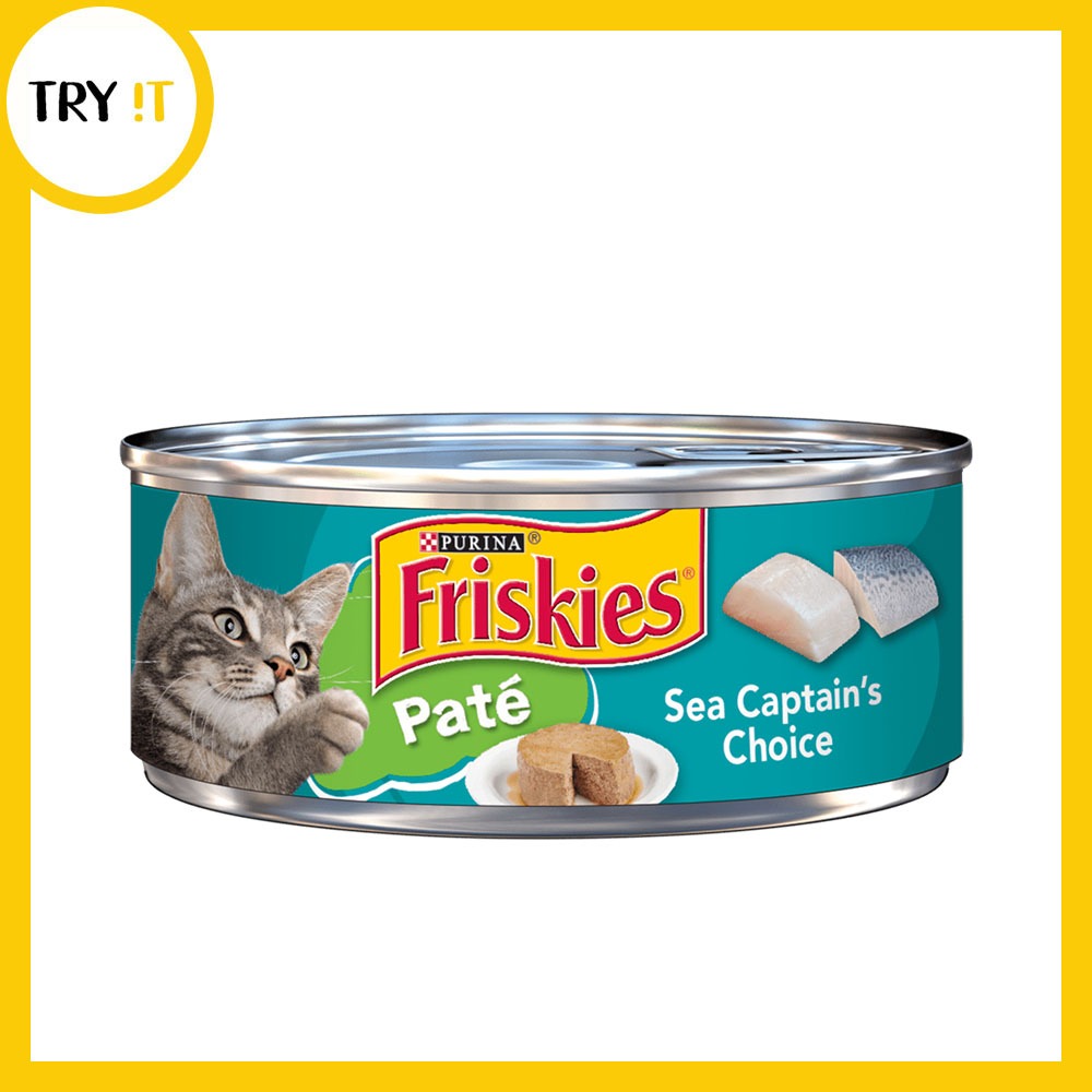 Friskies Pate Sea Captains Choice Wet Cat Food - 156gm | Daraz.pk