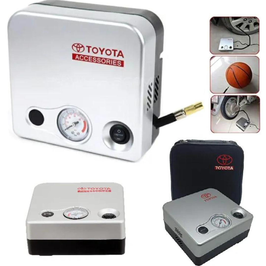 Toyota 12v tyre air compressor pump-tire inflator for car electric car ...