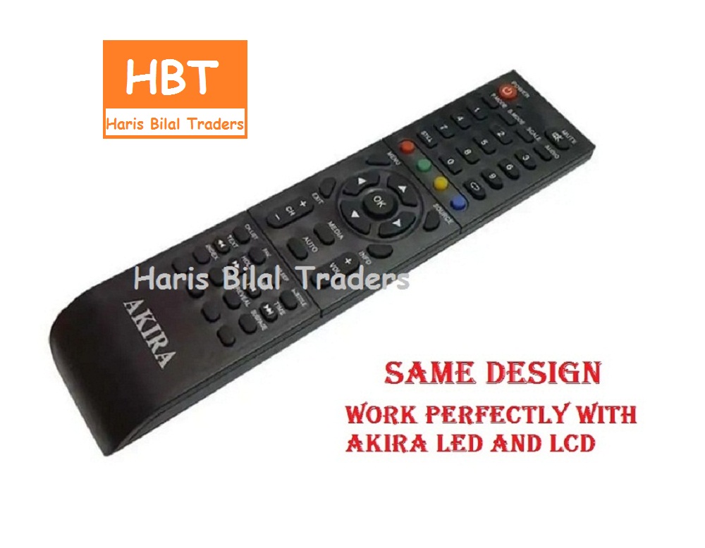 AKIRA LED & LCD TV REMOTE CONTROL | Daraz.pk