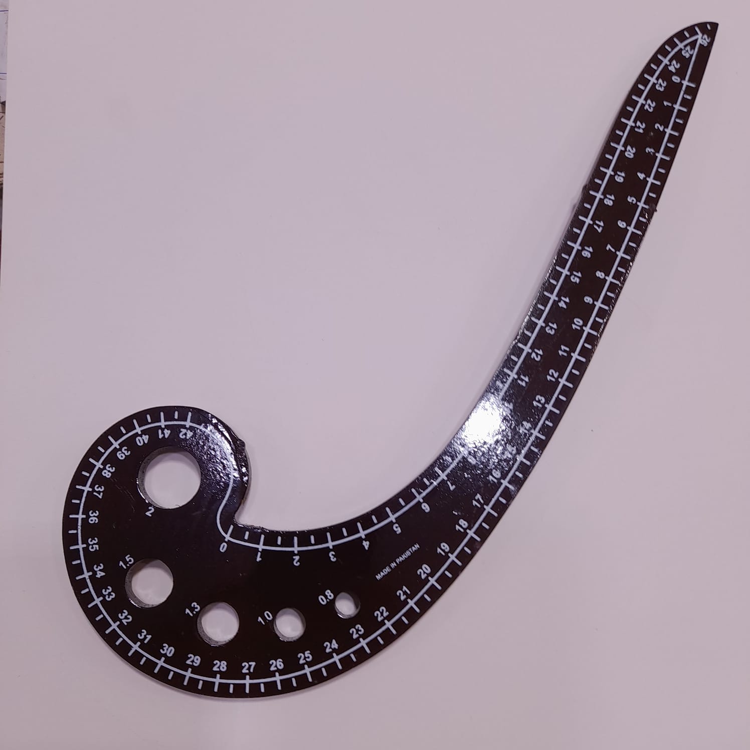 Wooden French Curve Ruler Sewing, Comma Shape Ruler for Sewing ...