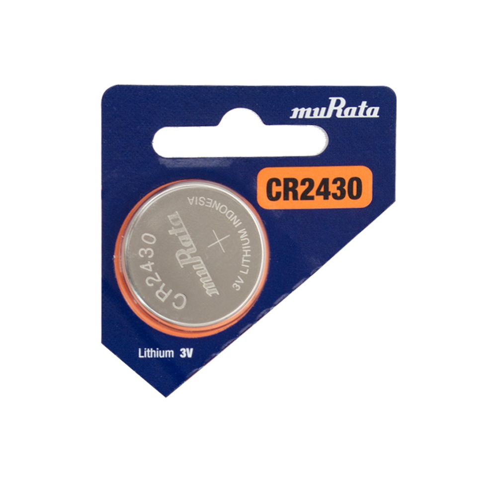 muRata CR 2430 Lithium Button Coin Cell Battery 3V muRata CR2430 | Daraz.pk