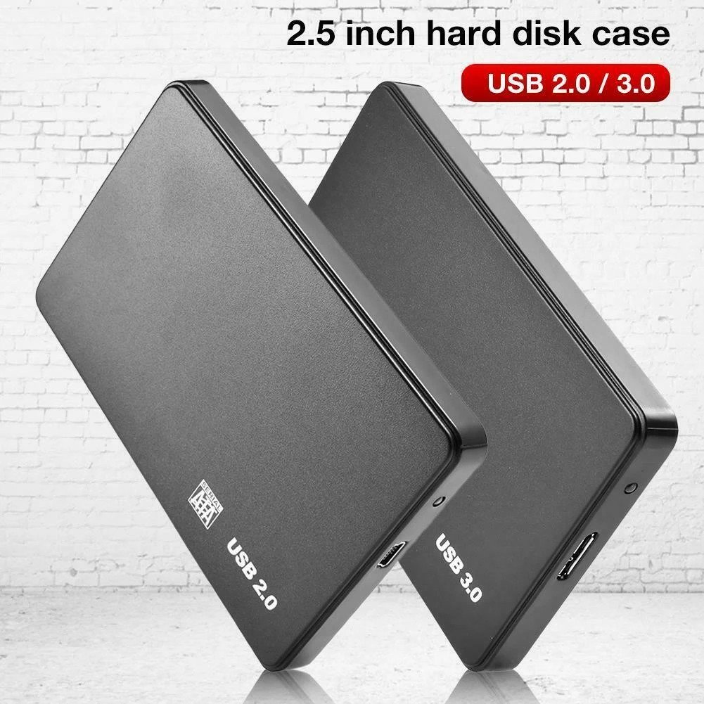 Portable External Hard SSD Case CADY Drive USB 2.0 2.5inch SATA HDD SSD ...