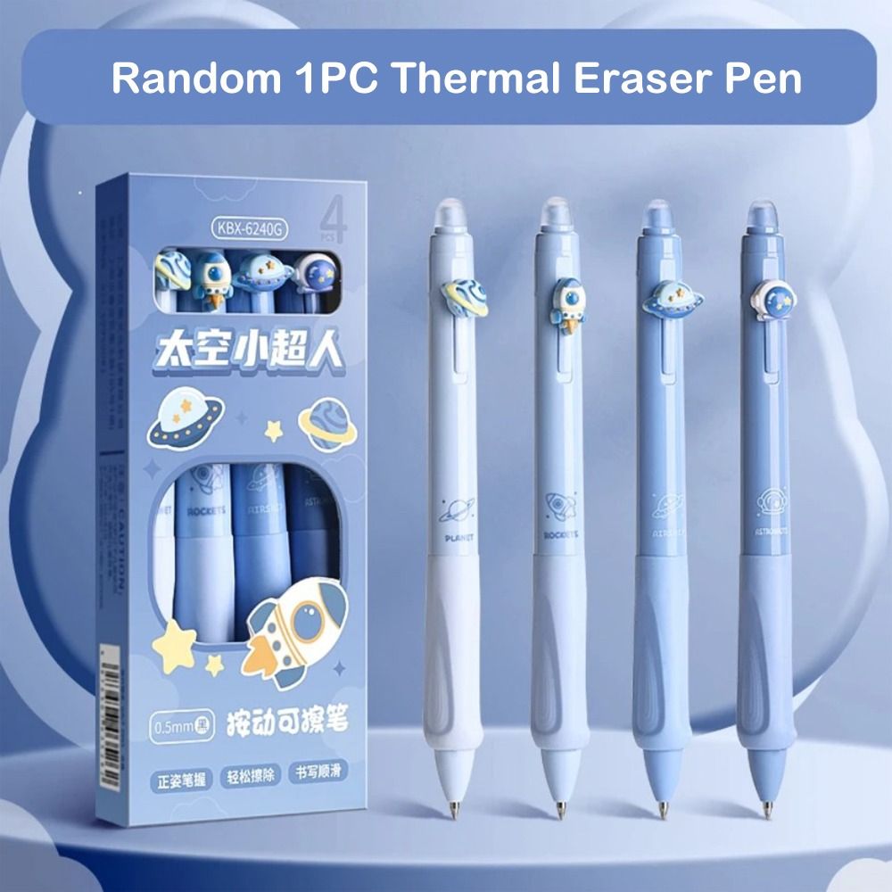 Creative Aesthetic Thermal Eraser Pen Cartoon Cute Erasable Gel Pen ...