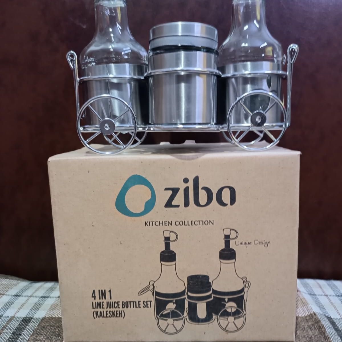 ZIBA Multipurpose Lime Juice Bottle Set Oziba Iran | Daraz.pk