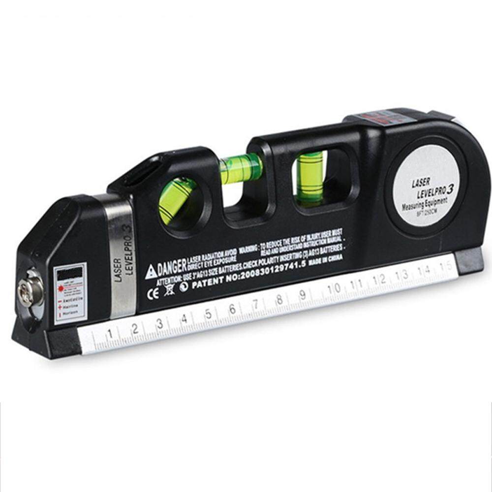 Multipurpose Laser Level Horizontal/Vertical Cross-Line Laser Measure ...