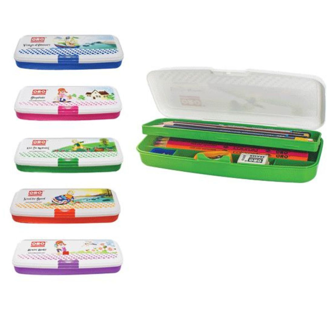 ORO Pencil Box - Keep Your Stationery Organized in Style | Daraz.pk