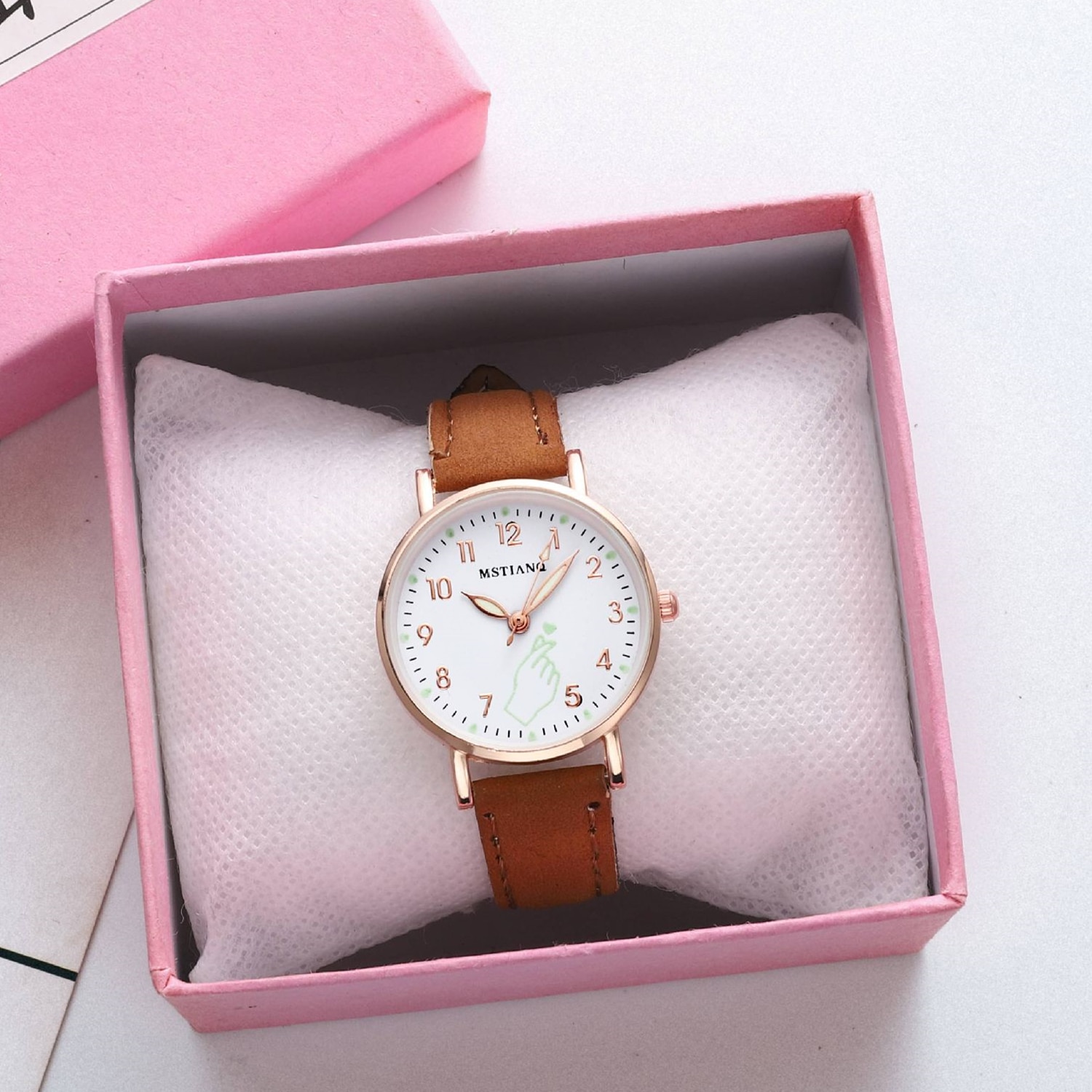 Luminous Women Watches Set Casual Cute Small Dial Ladies Watch Fashion ...