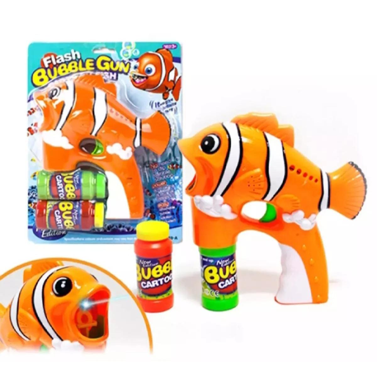 Fish Bubble Shooter Toy (Cell Operated) Sealed pack | Daraz.pk