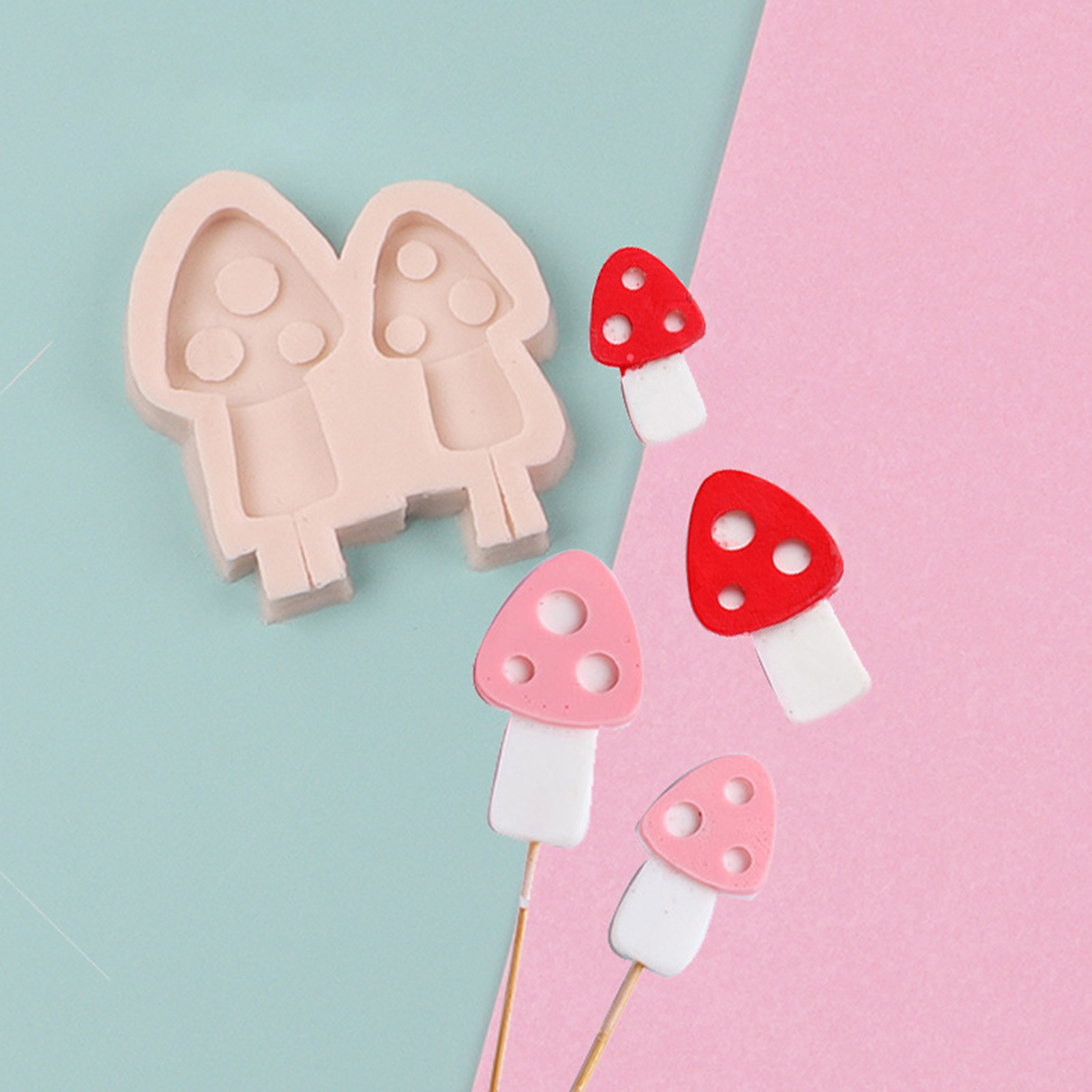 Childrenworld Mousse Mould Food Grade Cute Mushroom Biscuit Mousse ...