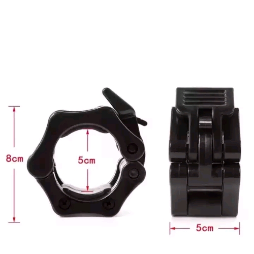 Barbell Locks 2 inch for Olympic barbell rods spinlocks | Daraz.pk