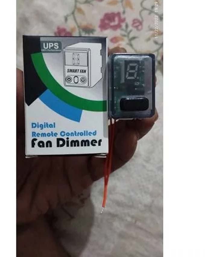 Digital Fan Dimmer with Remote Control Feature | Daraz.pk