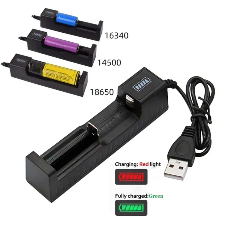 Universal 18650 Slot USB Battery Charger Adapter SriTu, 49% OFF