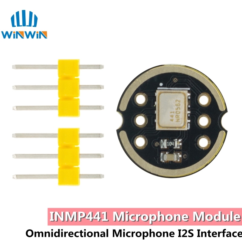MH-ET LIVE Omnidirectional Microphone Module I2S Interface INMP441 MEMS ...