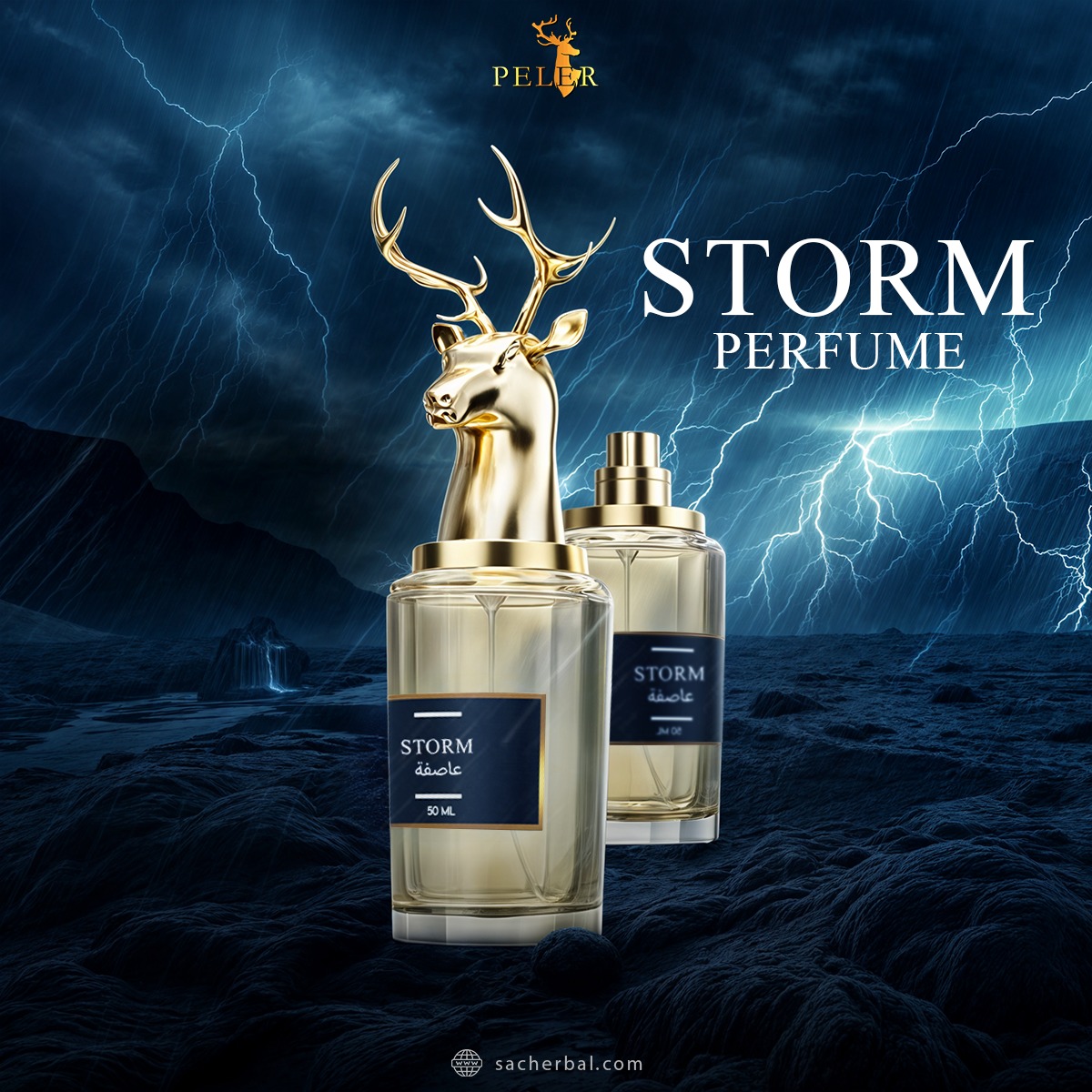 Storm Perfume 50ml by Peler UAE | Daraz.pk