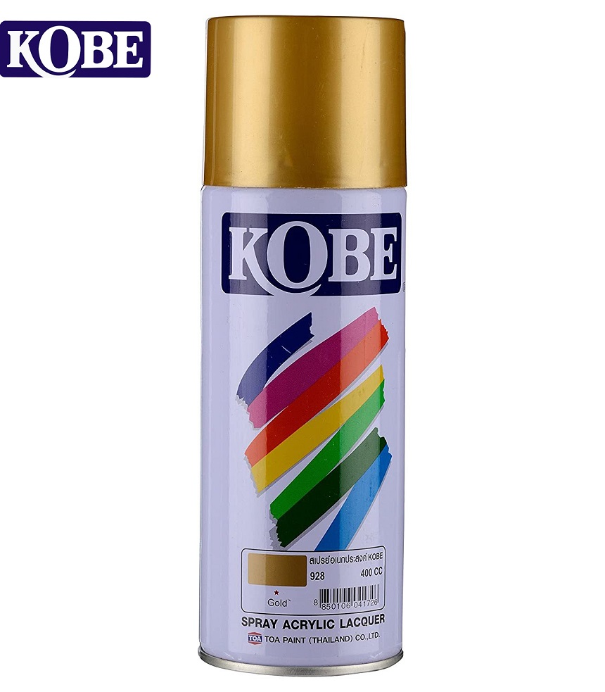 Paino Golden & Kobe Golden Acrylic Based Spray Paint For All Purposes ...