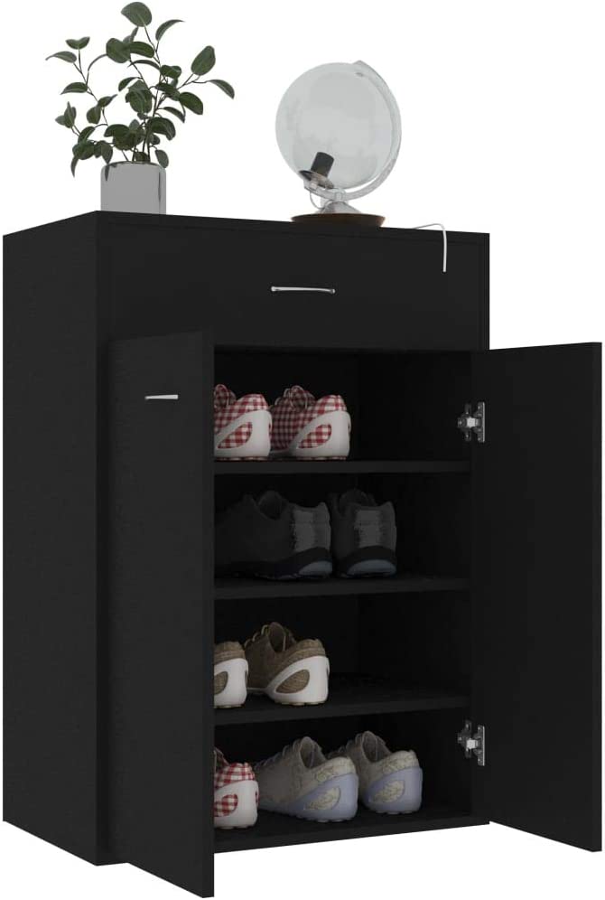 Multifunctional shoe cabinet Shoe rack Storage shelf With drawer locker ...