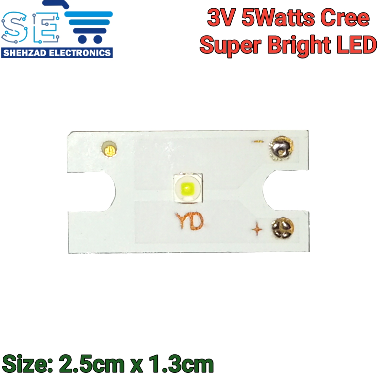 5W Cree Super Bright Led Emitter Light Cool/Warm White 3000-3200K 2.95 ...