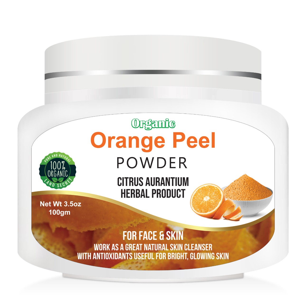 Land Secret Orange Peel Powder – Natural, Organic Powder | Daraz.pk