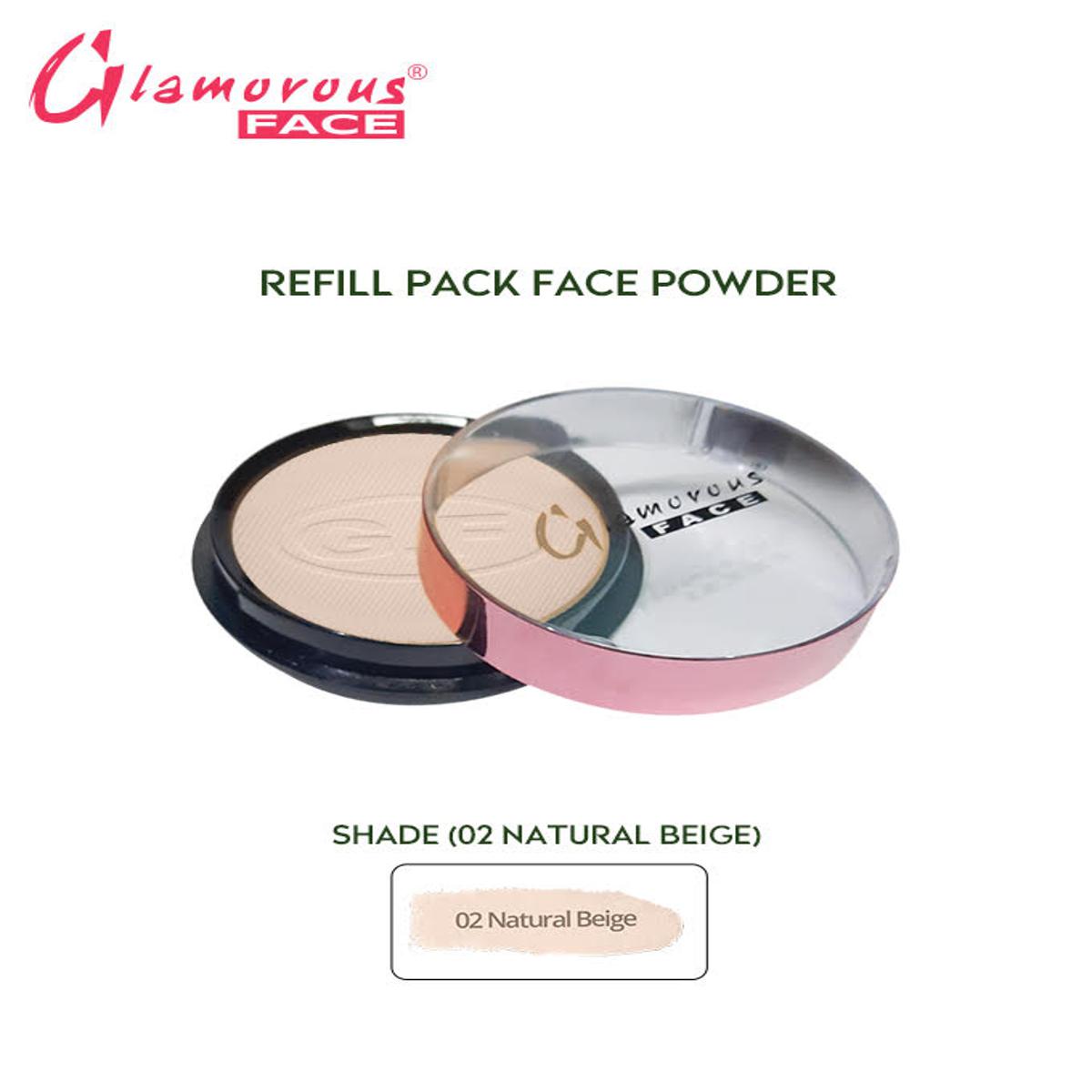 Glamorous Face Refill Pack Face Powder, Foundation Powder, Press Powder ...