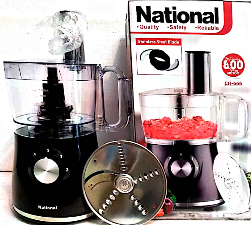 National Chopper Machine - Food Processor, Vegetable Chopper, Meat ...