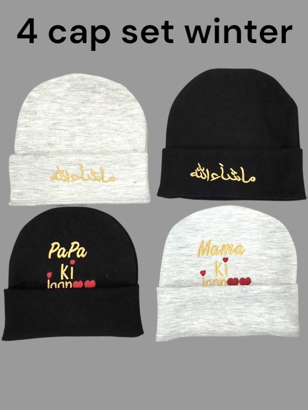 High Quality Imported Newborn Baby Toddler Cap Hat 0-4 Month New Born ...
