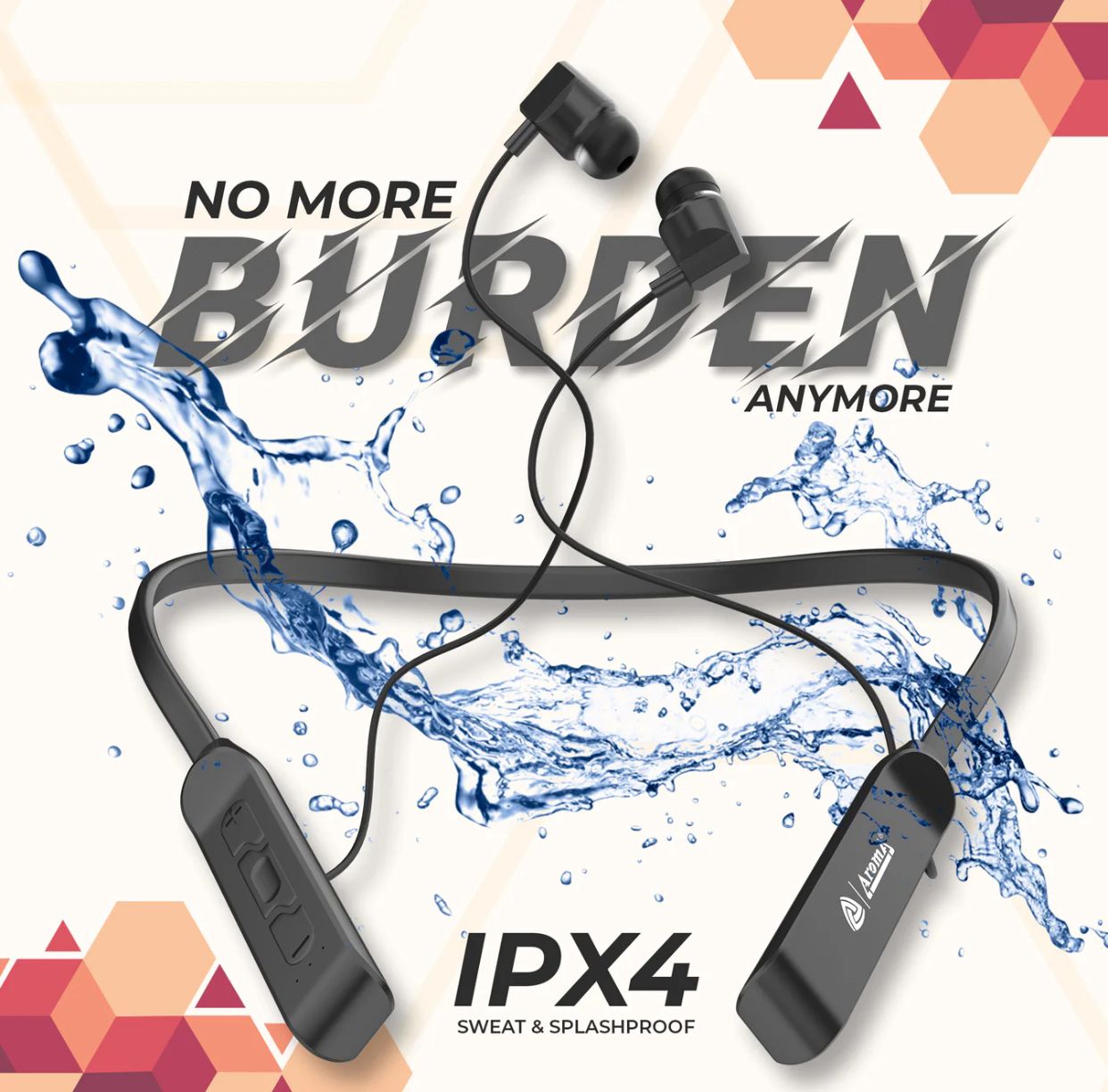 Wireless Bluetooth 5.2 Neckband Earphones Magnetic Sports Waterproof ...