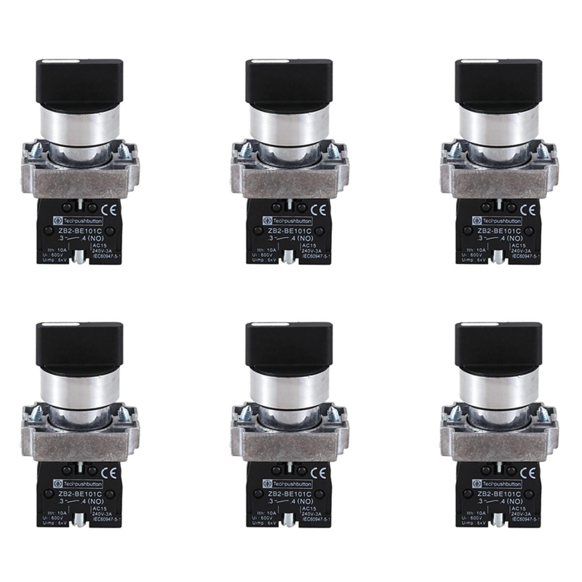 Rotary Switch ZB2-BE101C 22MM 2 POSITION SELECTOR SWITCH ON OFF ...