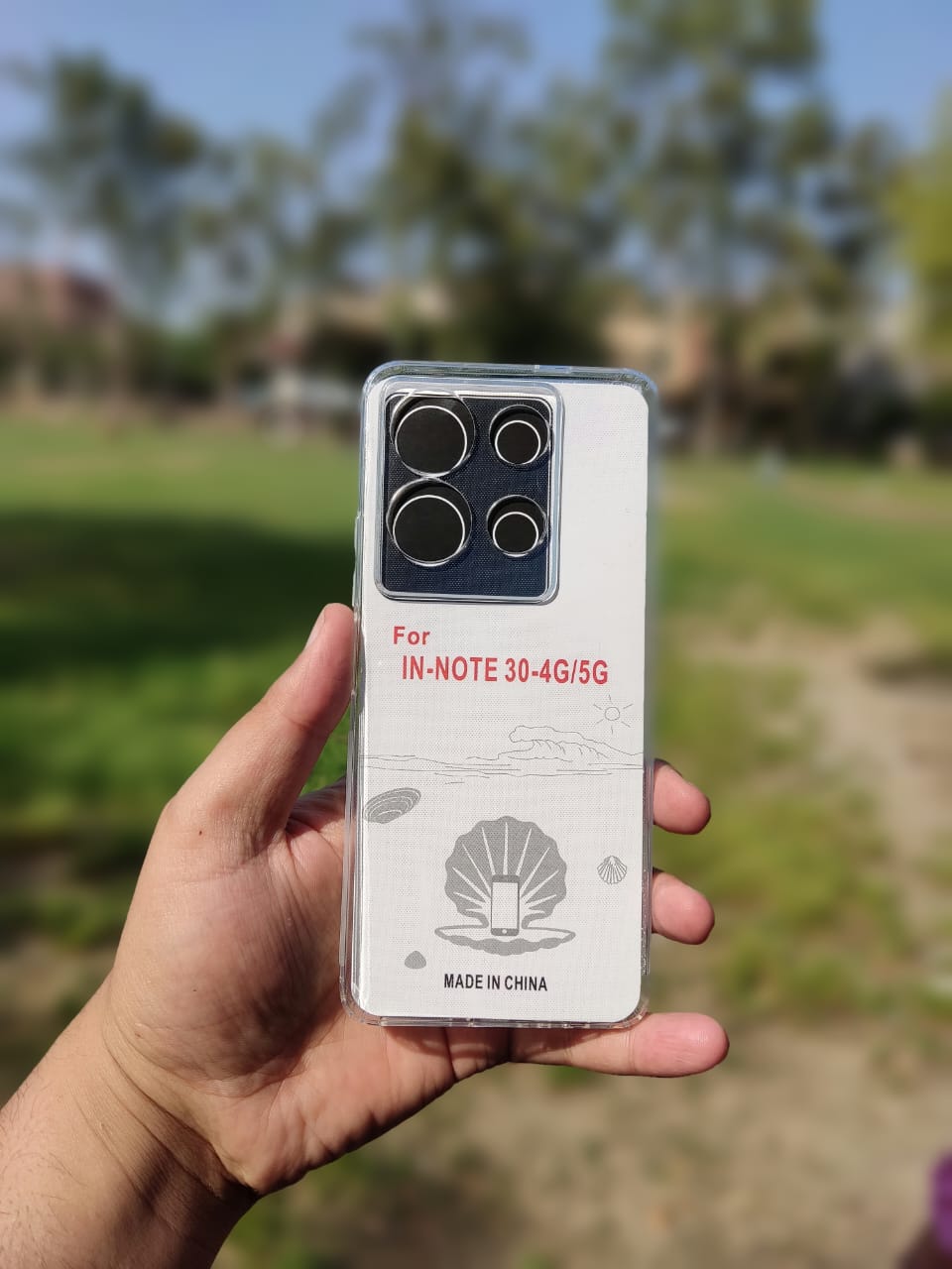 Infinix Note 30 ( Note 30 ) Soft Down-Jacket Matt Back Case Cover ...