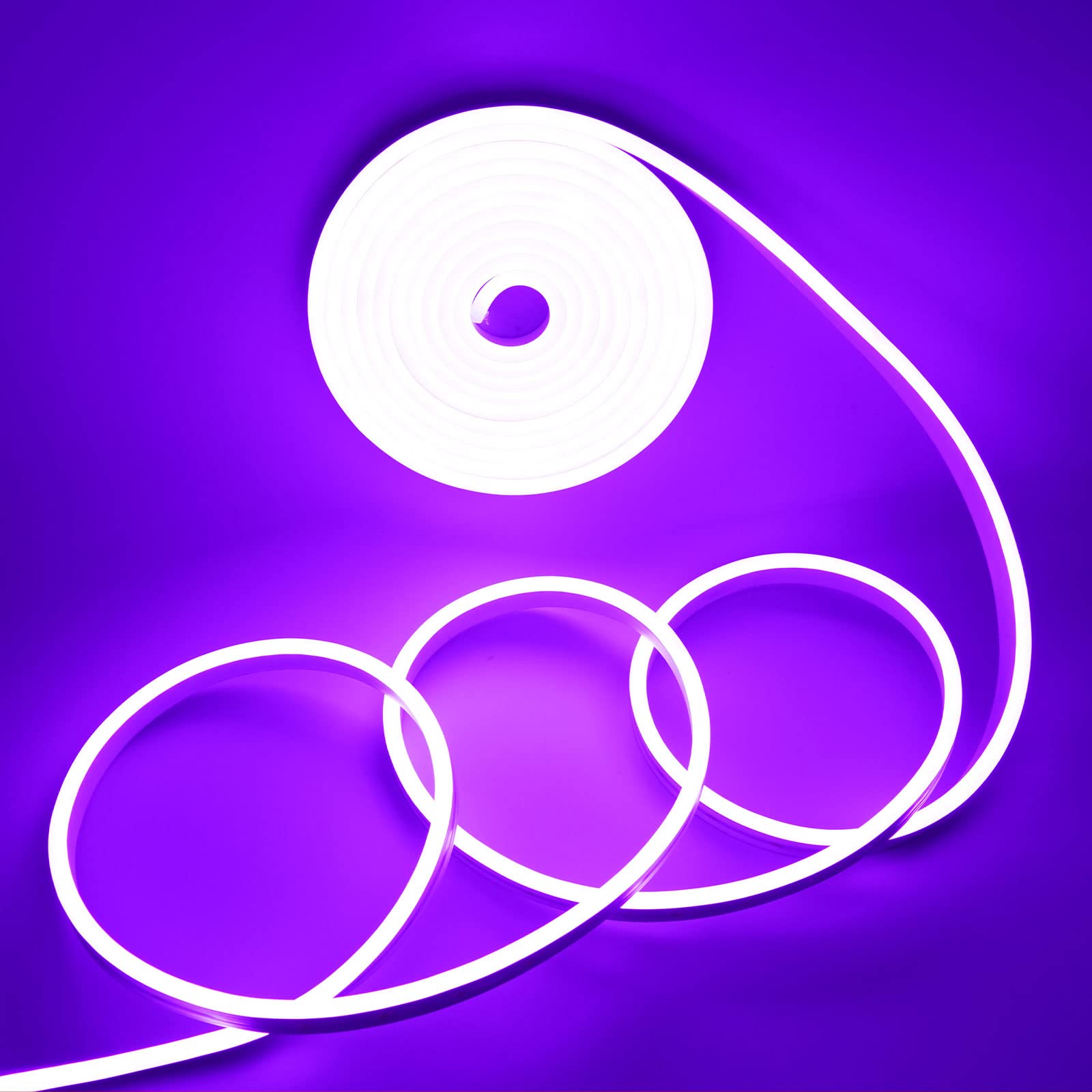 6mm Narrow Neon light 12V LED Strip SMD 2835 120LEDs/M Flexible Rope 5M ...