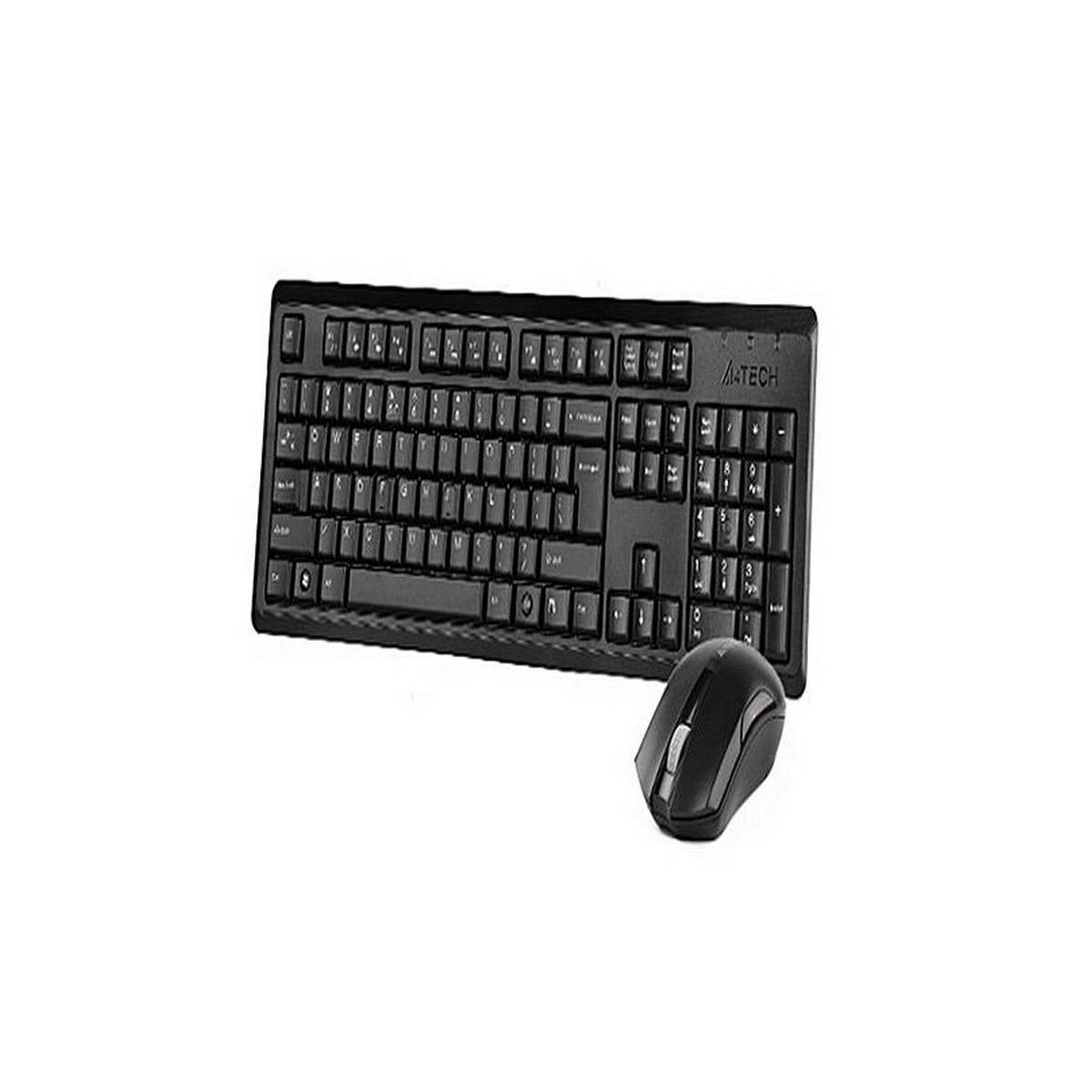 A4TECH 4200N Wireless Keyboard + Mouse Set - Black - NC | Daraz.pk