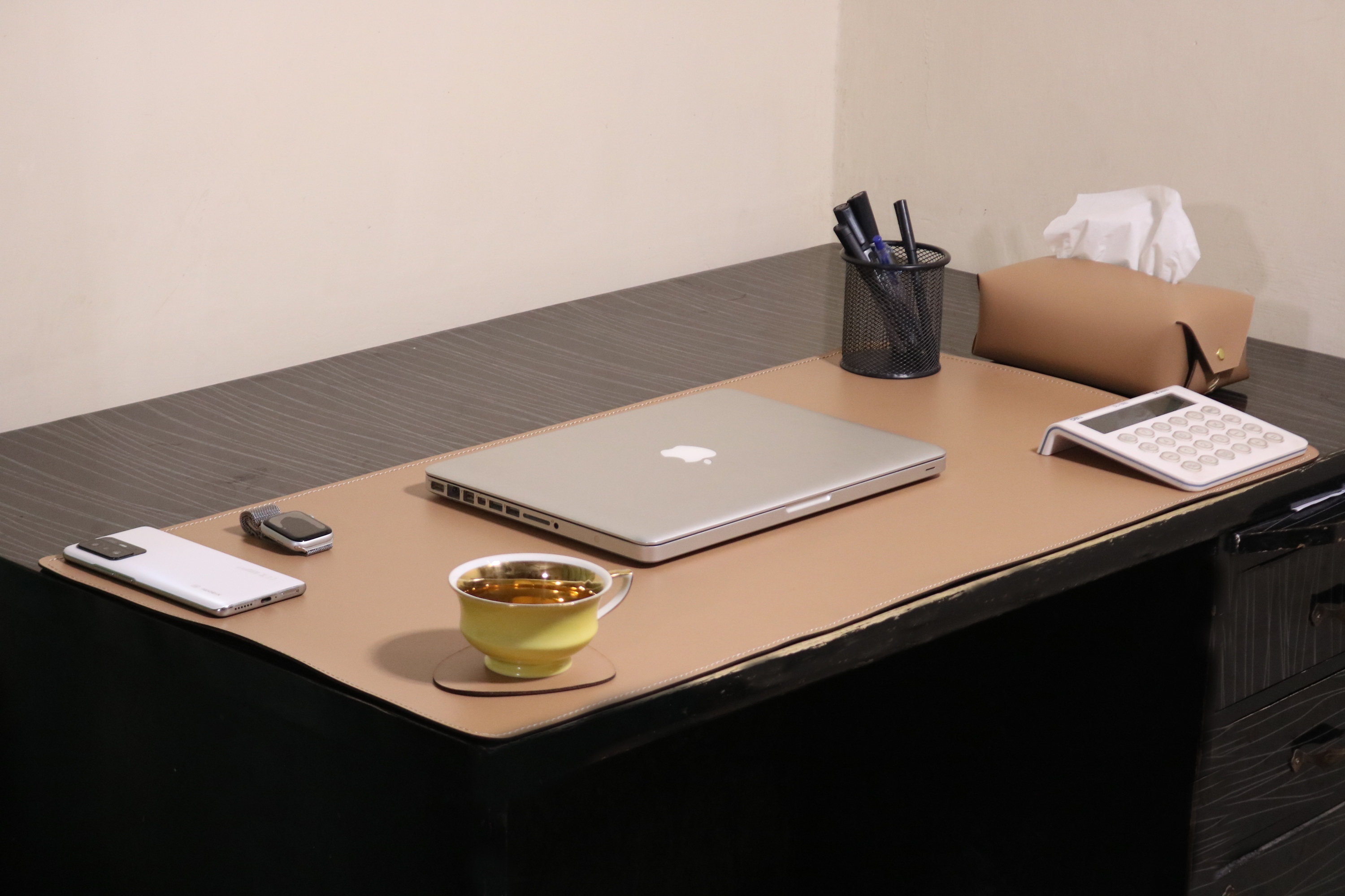 Leather Desk Pad PU Leather Sheet, Luxury Desk Sheet, Laptop Keyboard ...