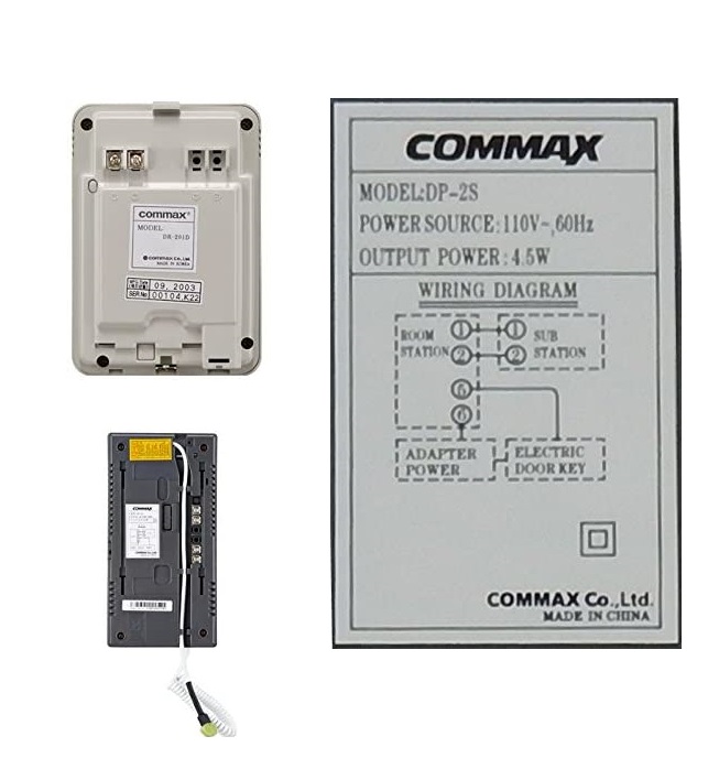 Commax Door Bell Wiring Diagram - Wiring Diagram