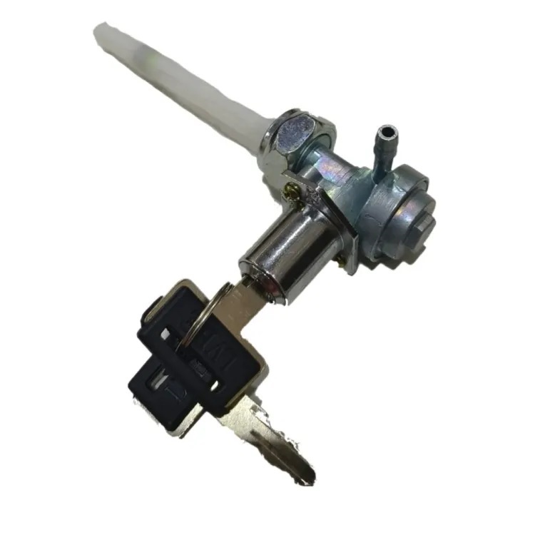 Petrol lock Fuel petrol cock with Key for bike cd 70 (ISH) Genuine ...