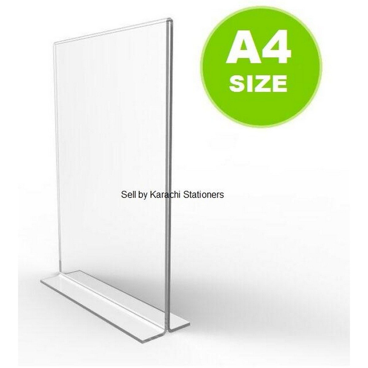 Straight A4 display stand Brochure flyer holder A4 Acrylic Leaflet ...