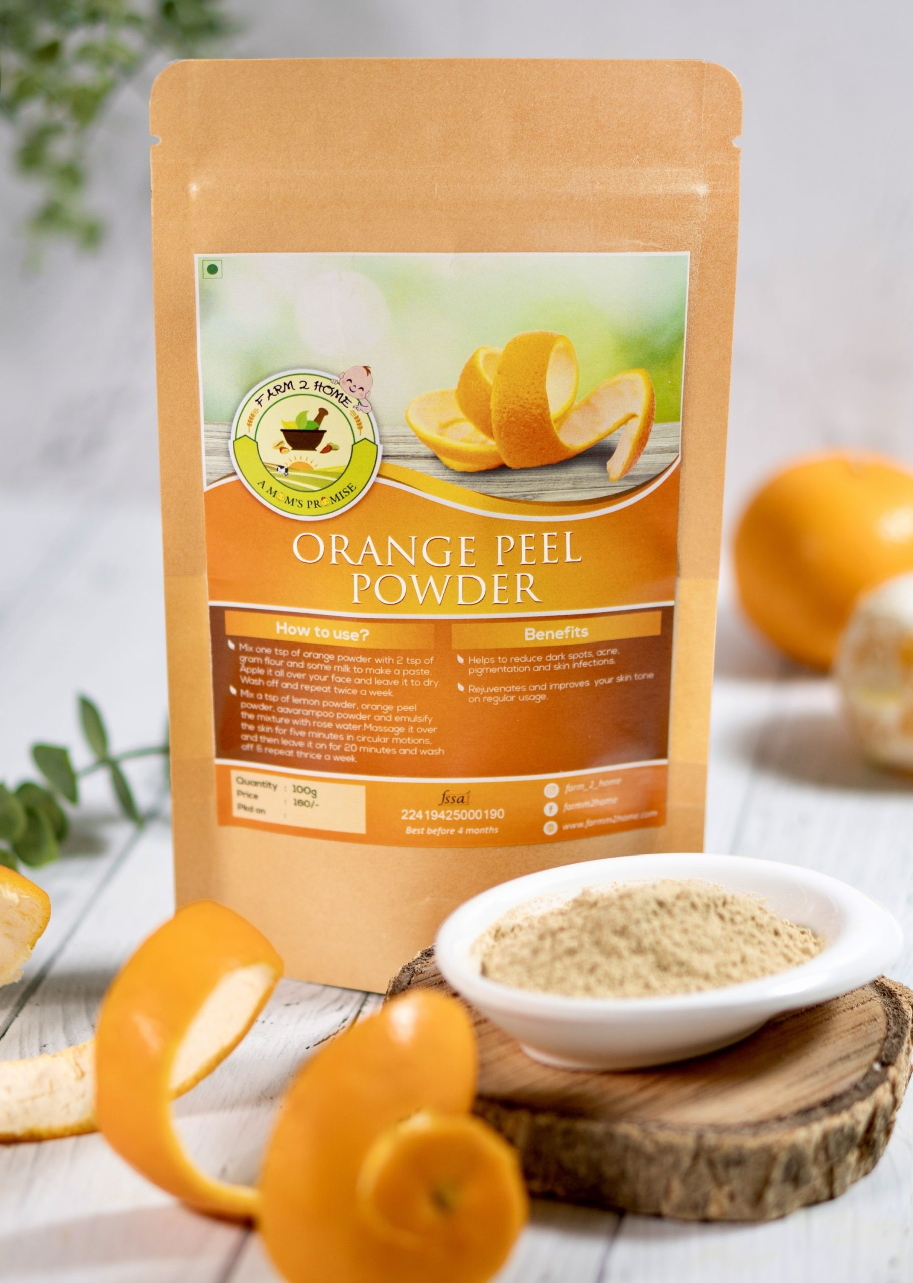 Orange Peel Powder 100 g | Daraz.pk
