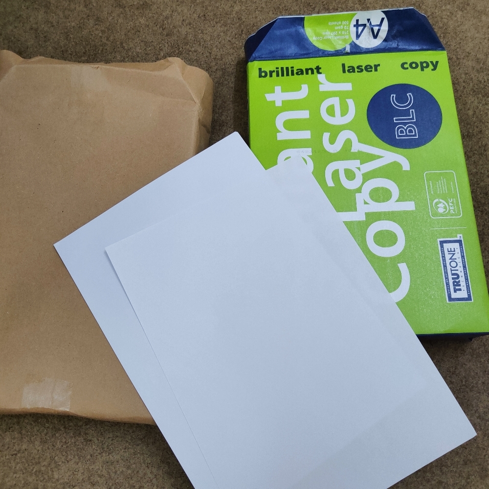 A4 size Printer Photo copiers Printables Professional Paper white (Pack ...