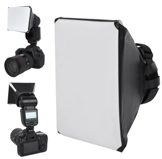 Universal Rectangle Shape Speedlite Softbox Diffuser for Camera Flash ...
