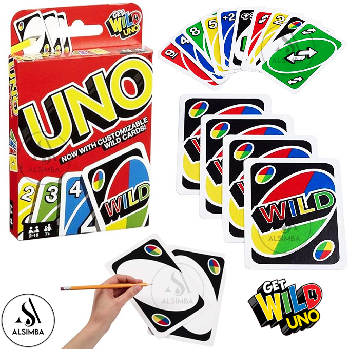 New Original UNO Card Best Imported Quality Special Edition 108 Cards ...