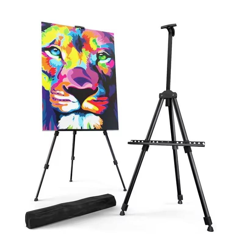 ENRG Canvas Tripod Art Easel Crafts Stand Adjustable Prismo For Board ...