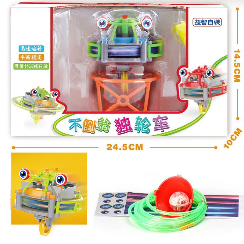 Originality Tumbler Novelty Tightrope Walking Unicycle Toy Roly-poly ...